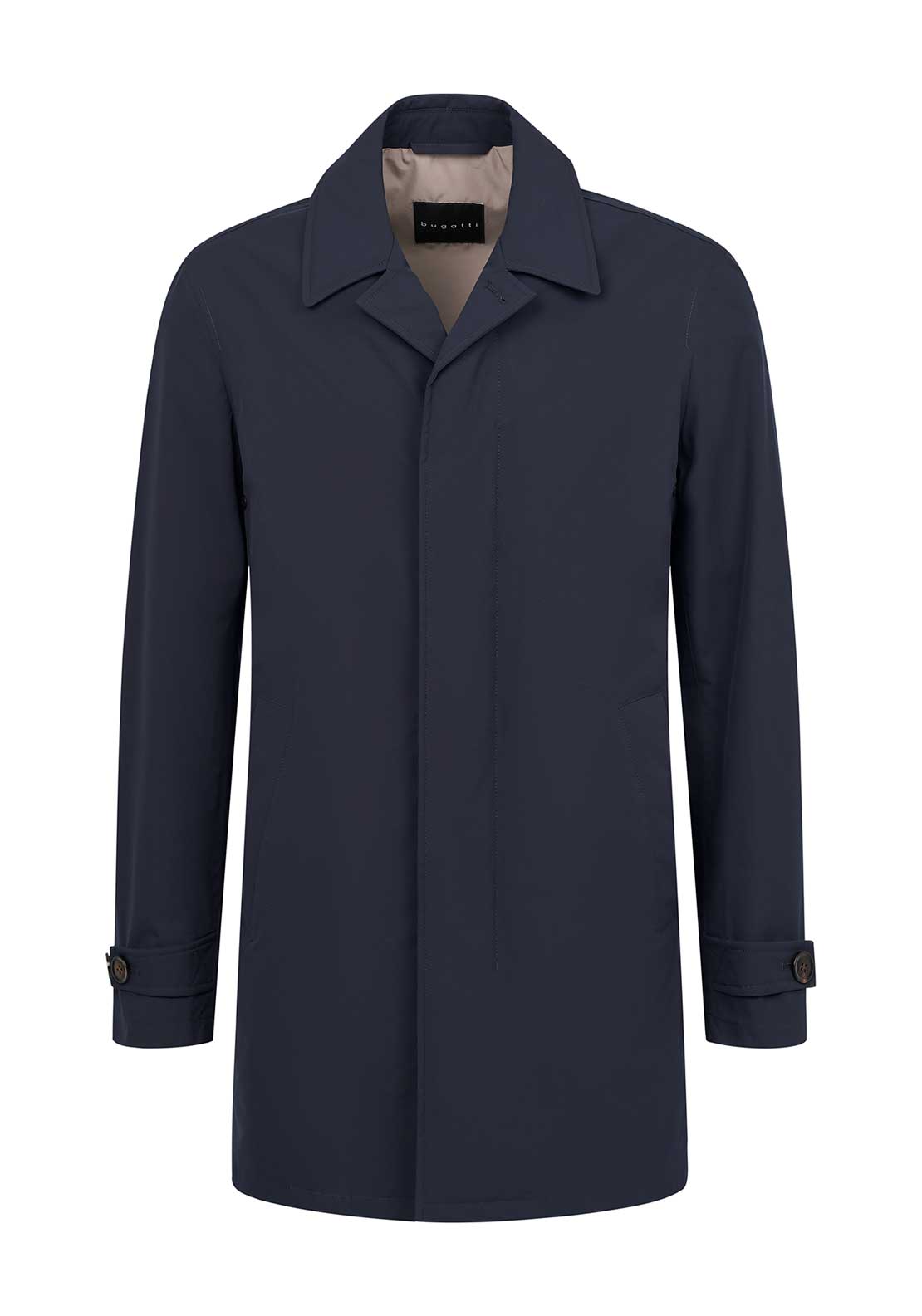 Bugatti Water Resistant Coat, Navy - McElhinneys
