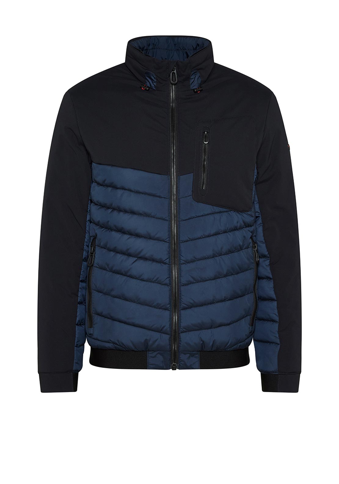 Bugatti Flexcity Quilted Jacket, Navy - McElhinneys
