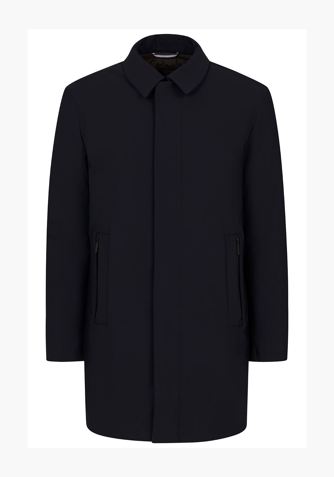 Bugatti Water Repellent Overcoat, Navy - McElhinneys