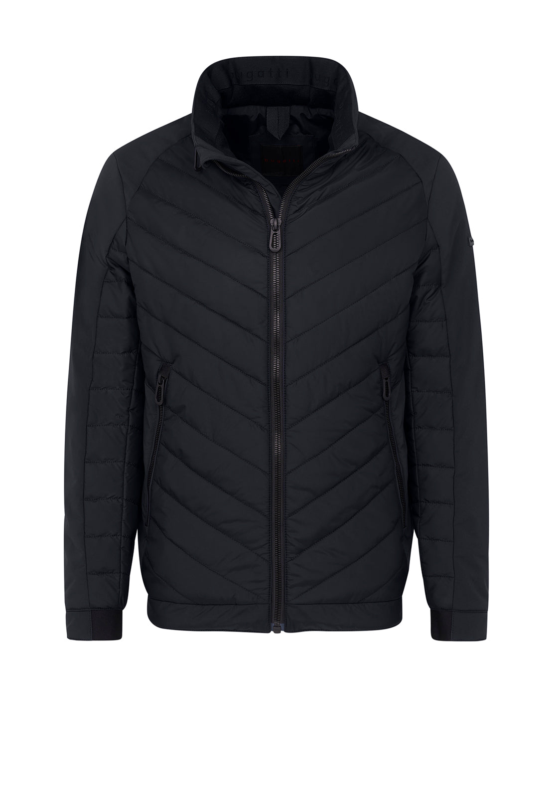 Bugatti Quilted Bomber Jacket, Navy - McElhinneys