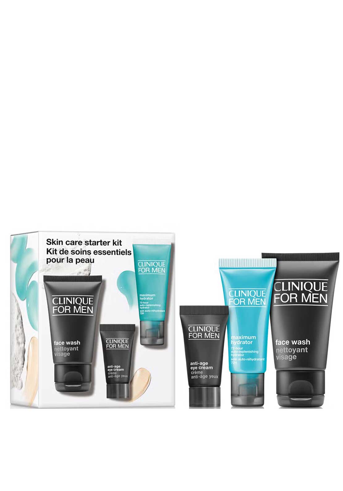 Clinique for Men Skin Care Starter Kit - McElhinneys