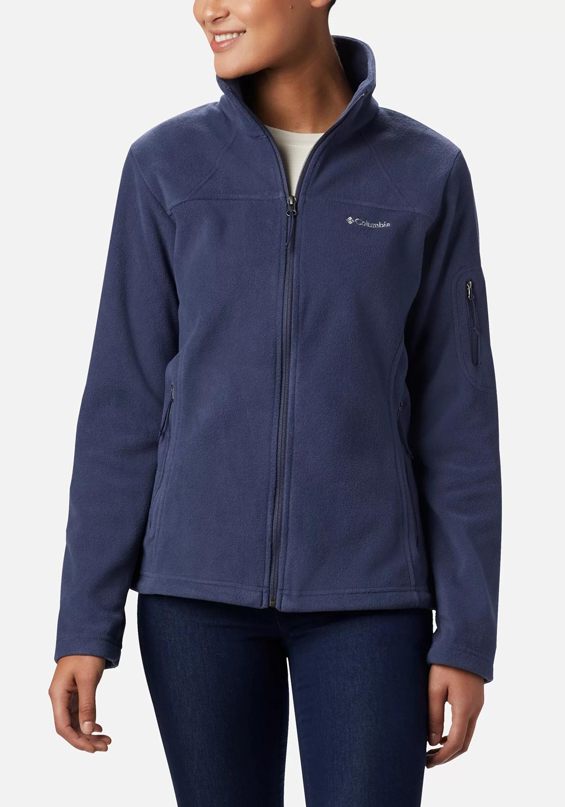 Columbia Womens Fast Trek™ Full Zip Fleece, Nocturnal - McElhinneys