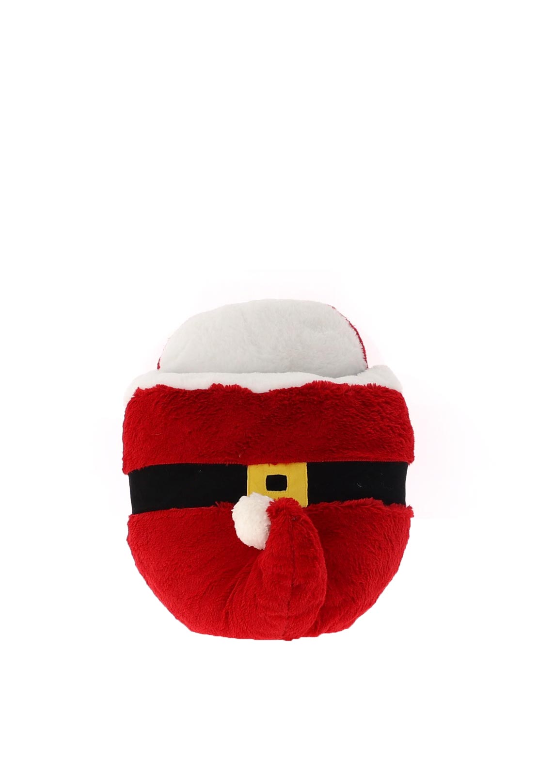 Brandwell Comfy Feet Luxury Massage Santa Shoe Slipper, Red - McElhinneys