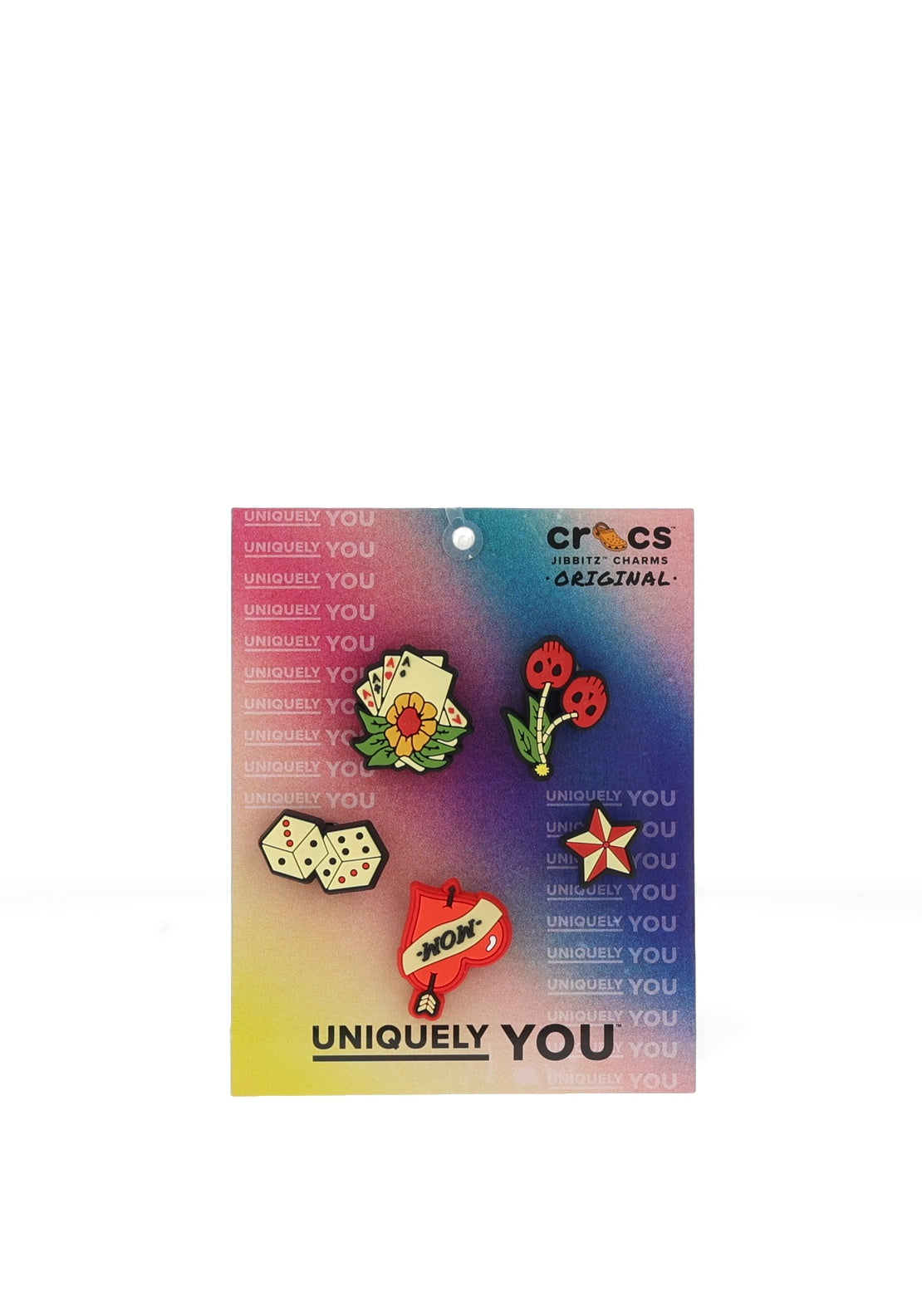Crocs Jibbitz Uniquely You Old School Tattoo 5 Pack - McElhinneys