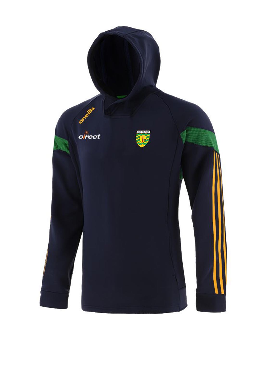 O’Neills Donegal GAA Kids Rockway Technical Fleece Hoodie, Marine ...
