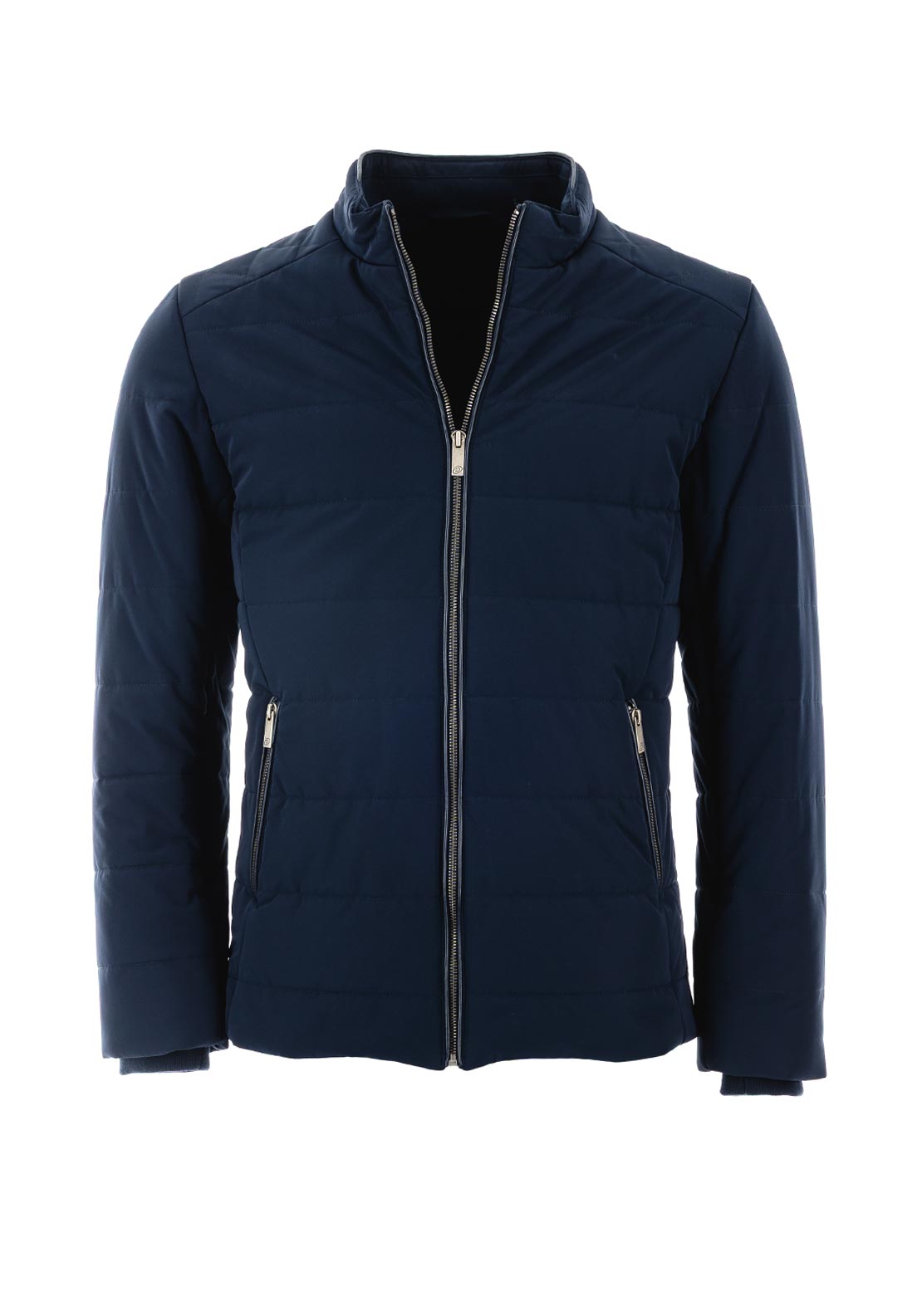 Douglas Clarkson Water Repellent Quilted Jacket, Navy - McElhinneys