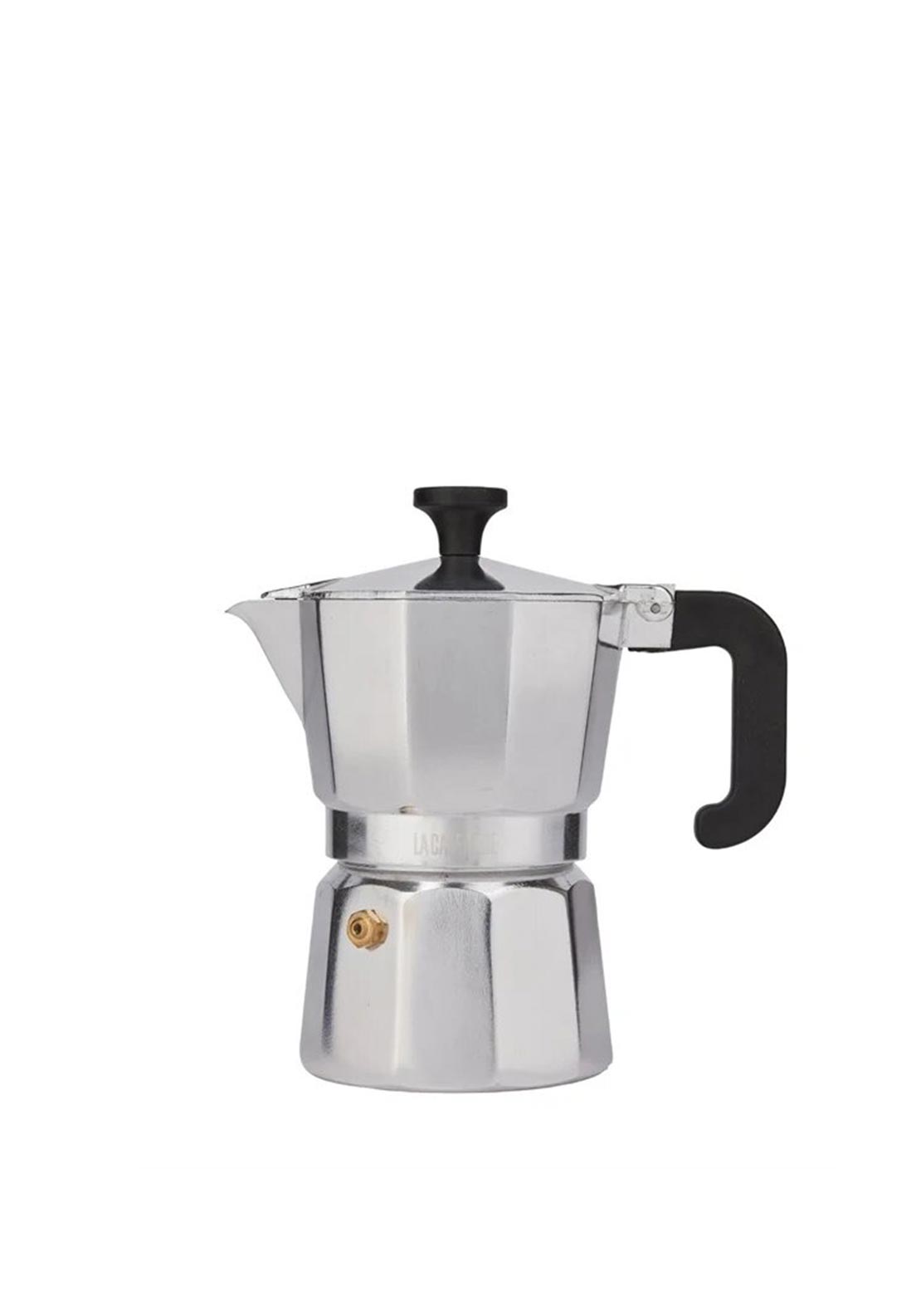 The Home Studio La Cafetiere 3 Cup Espresso Maker, Silver - McElhinneys