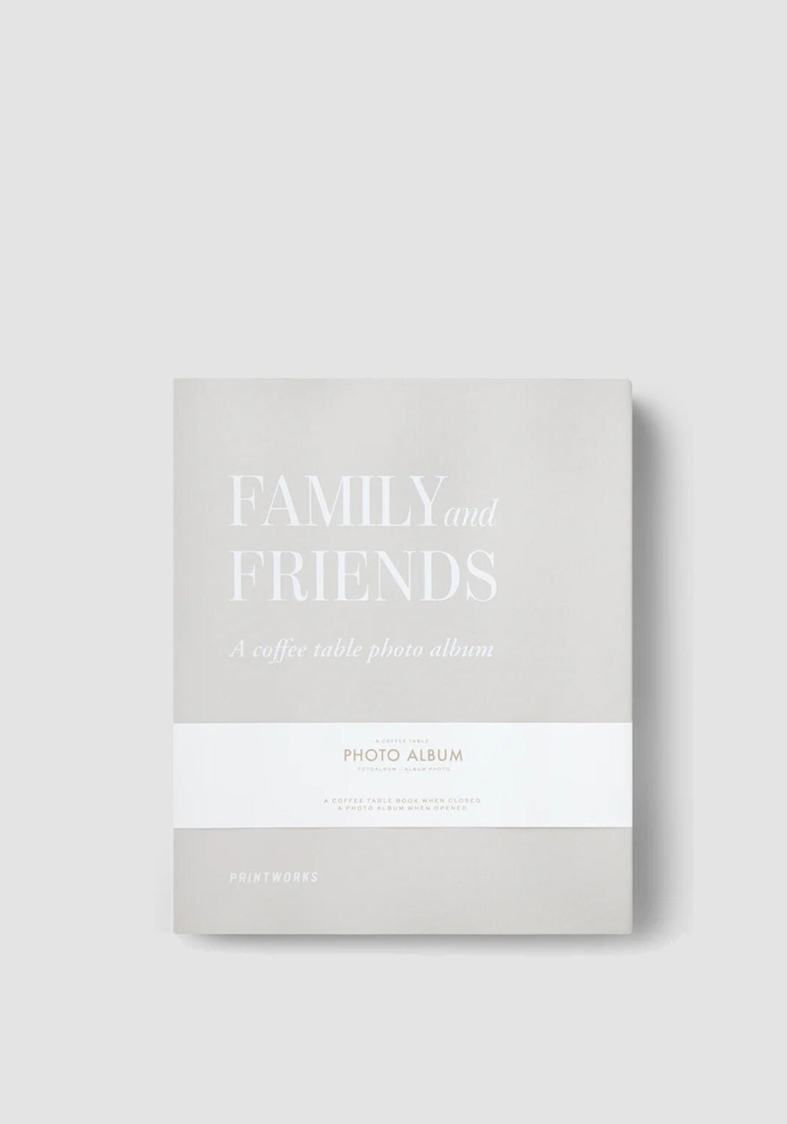 PRINTWORKS Family & Friends Coffee Table Photo Album - McElhinneys