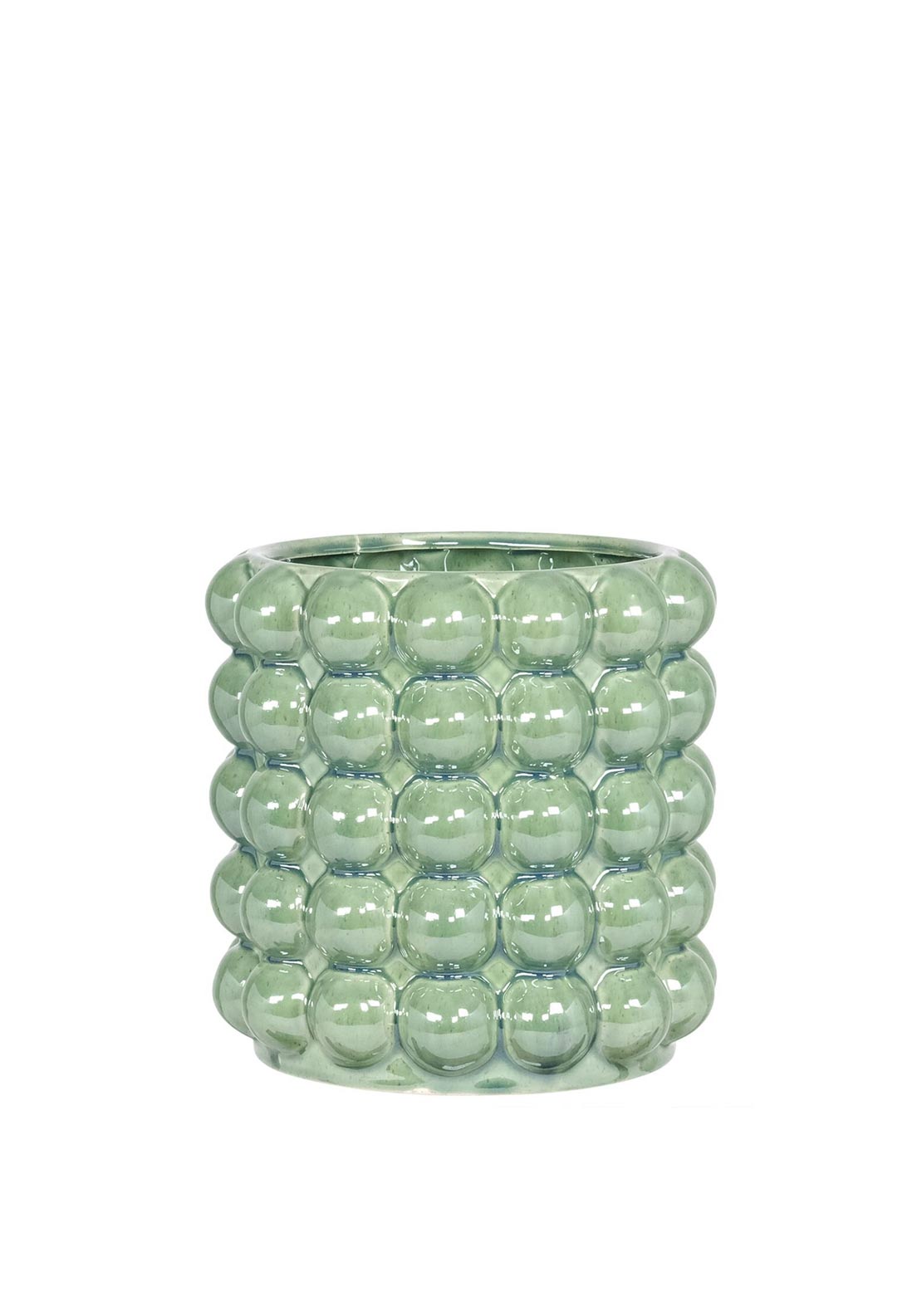 Fern Cottage Large Bubble Planter, Green - McElhinneys