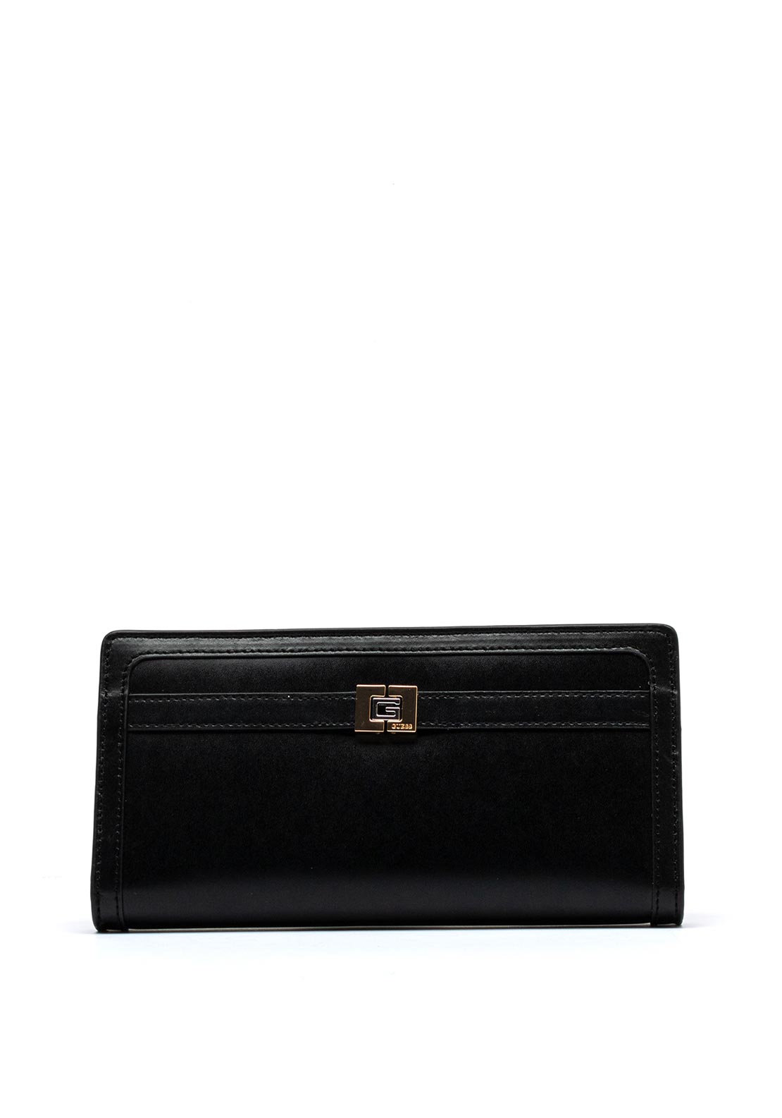 Guess Leather Elite Wallet, Black - McElhinneys