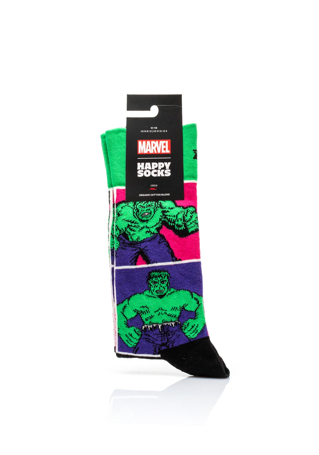 Happy Socks Hulk Socks, Green - McElhinneys