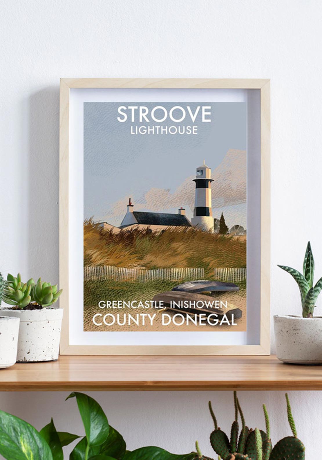 Ireland Posters Stroove Head Lighthouse - McElhinneys
