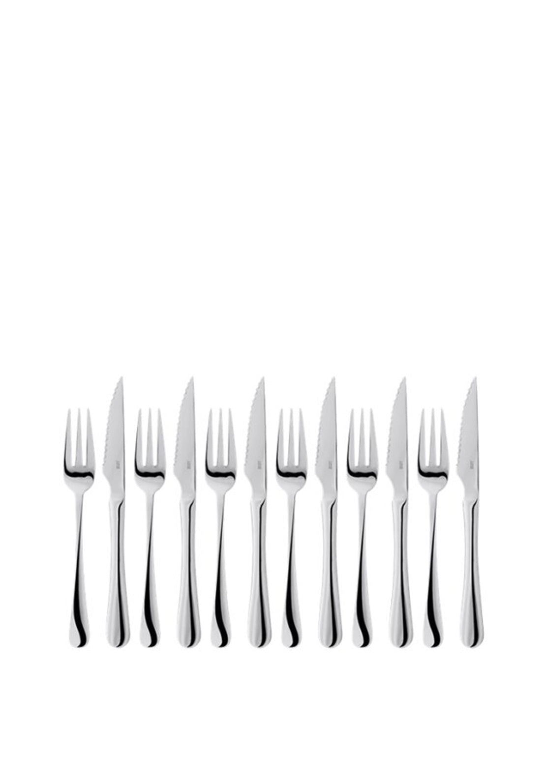 Judge Windsor 12 Piece Steak Knife & Fork Set - McElhinneys