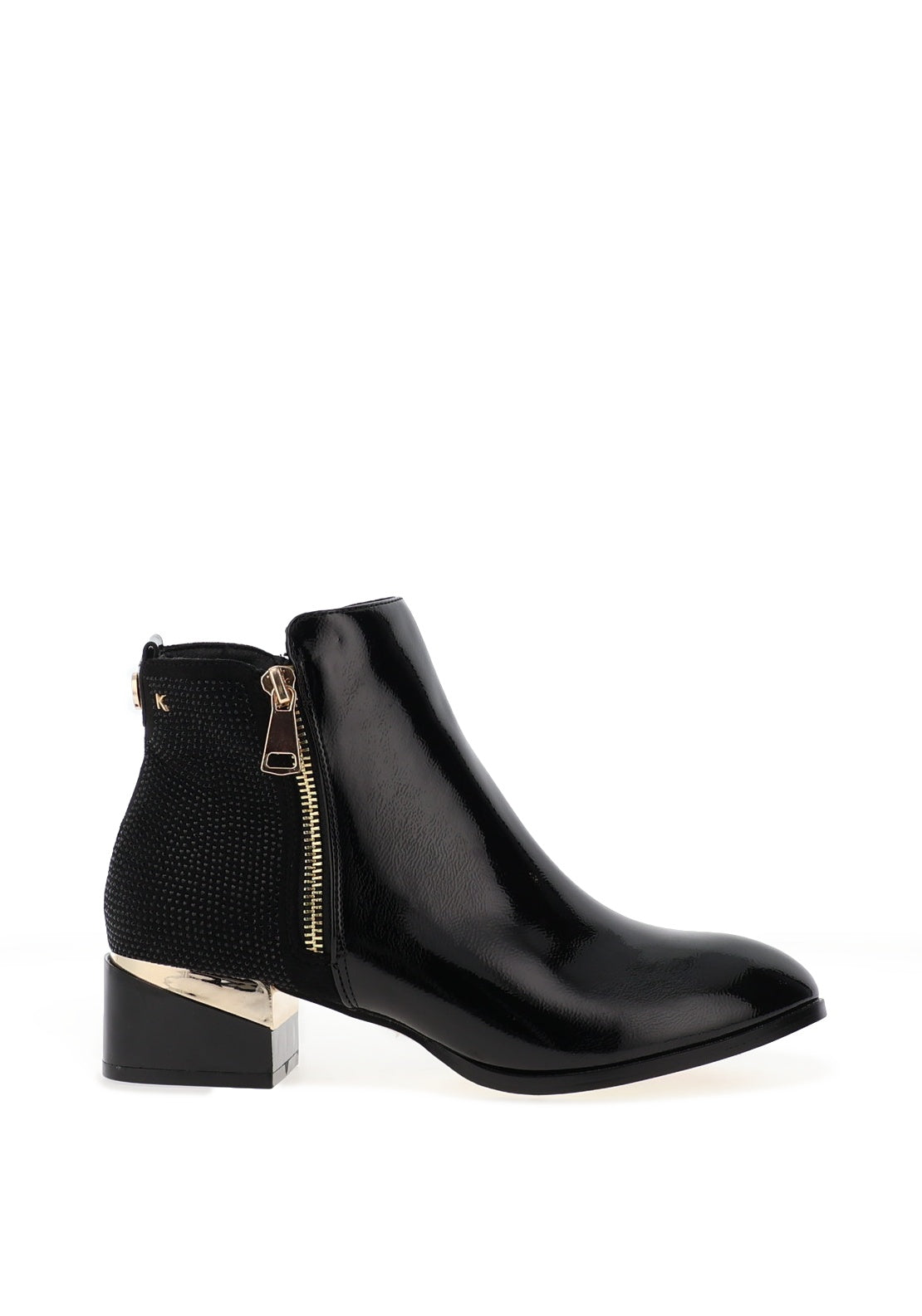 Kate Appleby Forfar Embellished Ankle Boots, Black - McElhinneys