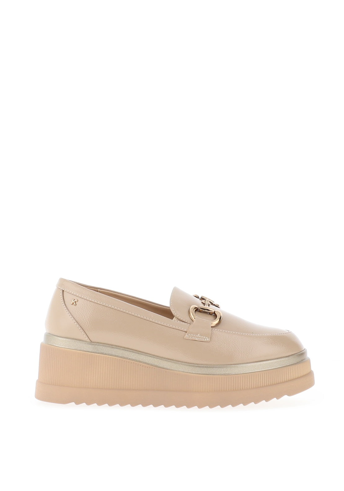 Kate Appleby Keady Platform Loafers, Beige - McElhinneys