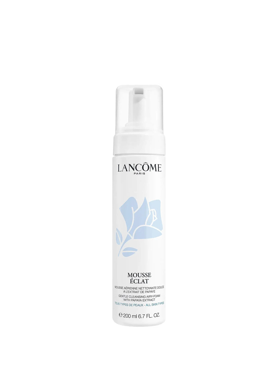 Lancome Gentle Cleansing Airy Foam with Papaya Extract, All Skin Types ...