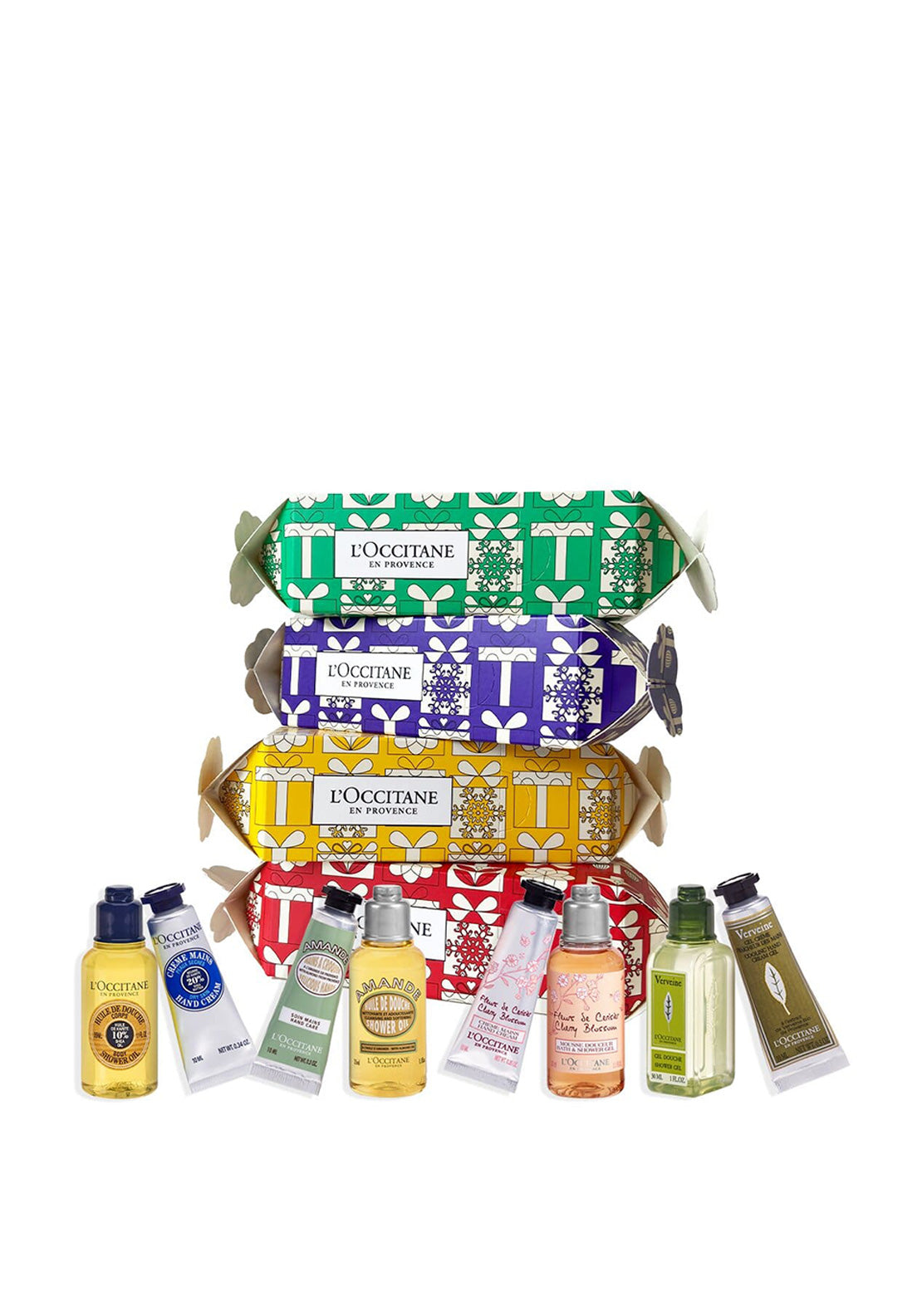 L’Occitane Festive Hand & Body Cracker Collection Gift Set - McElhinneys