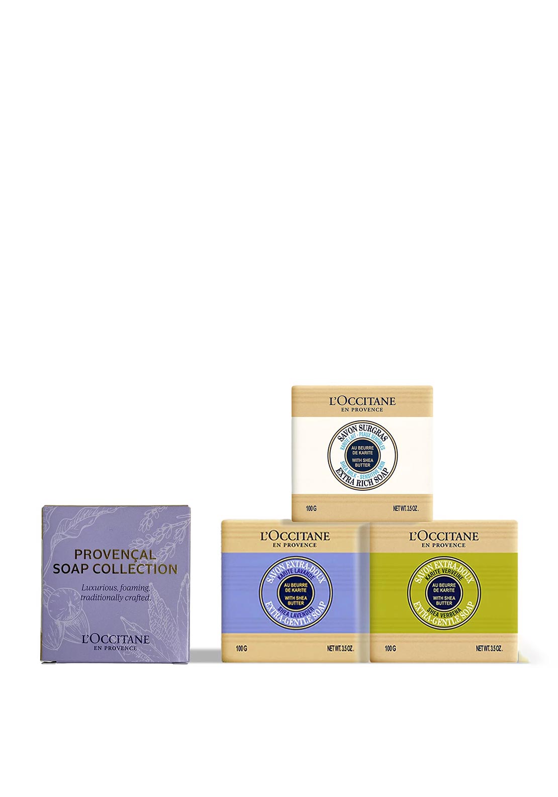 L’Occitane Provencal Luxurious Soap Collection - McElhinneys