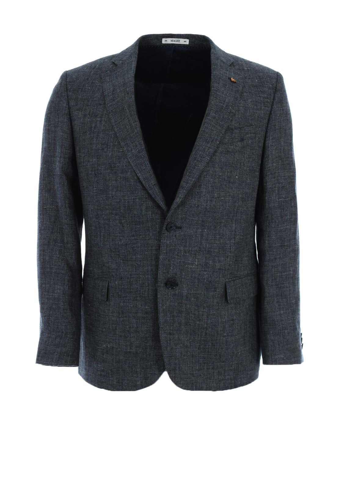 Magee 1866 Liffey Linen Blazer, Blue - McElhinneys