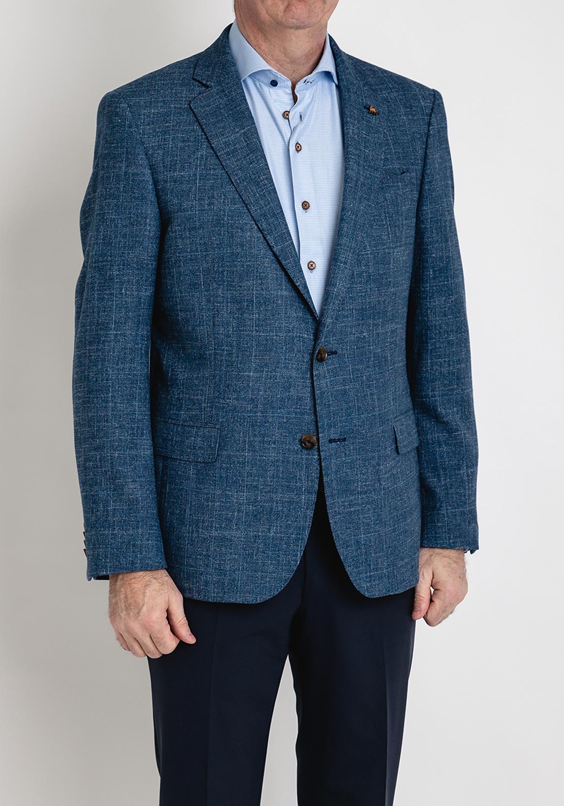 Magee 1866 Liffey Blazer, Ocean Blue - McElhinneys