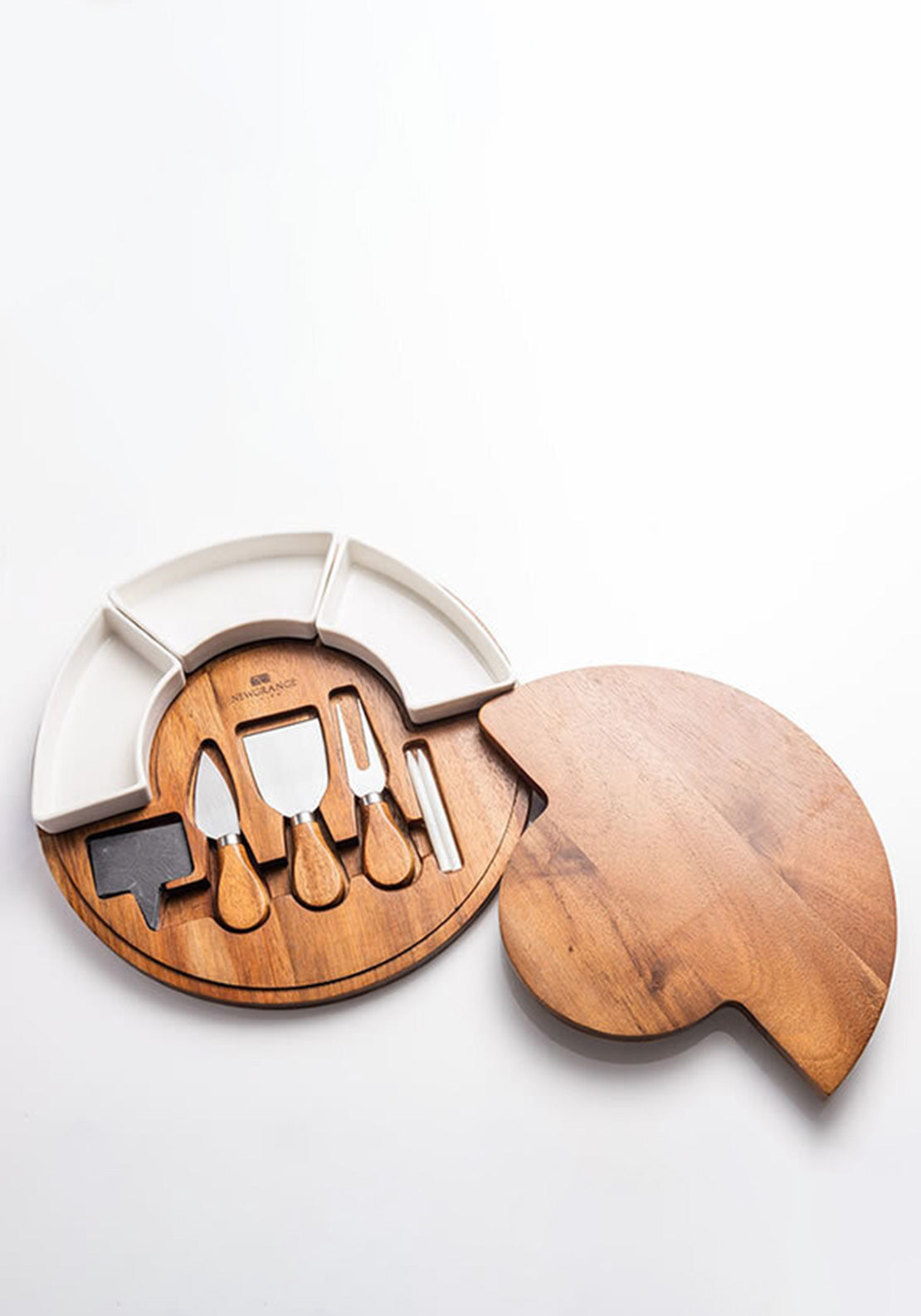 Newgrange Living Cheese Board with Ceramic Dish - McElhinneys