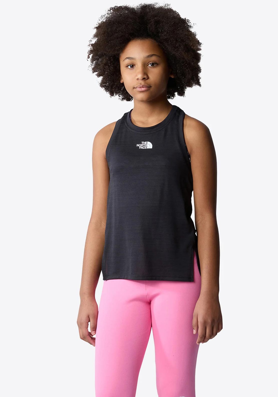 The North Face Girls Never Stop Tank Top, Black - McElhinneys