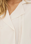Nu Denmark Celsa Layered Chiffon Shirt, Cream - McElhinneys