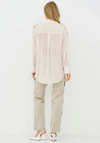 Nu Denmark Celsa Layered Chiffon Shirt, Cream - McElhinneys