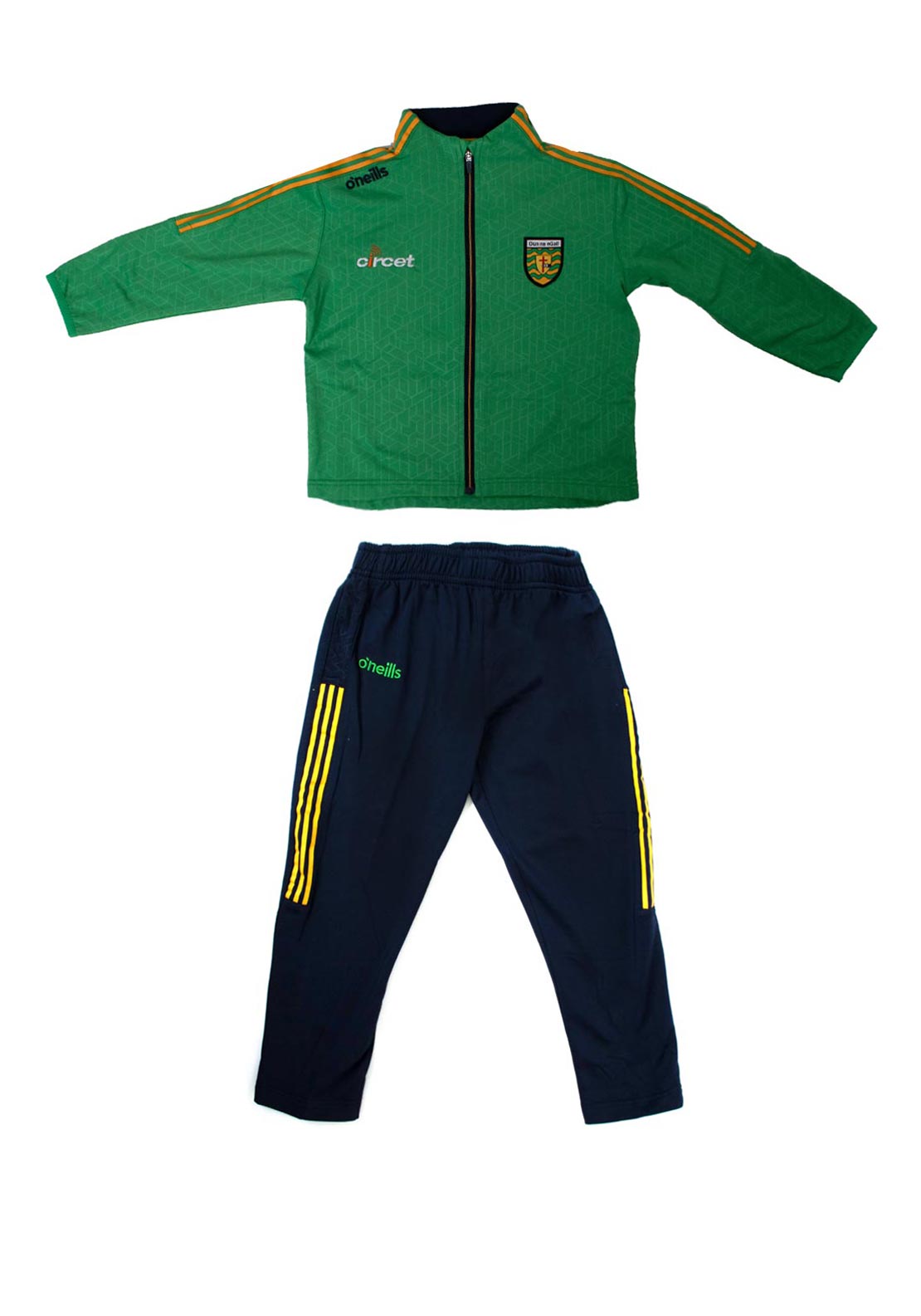 O’Neills Donegal GAA Mini Hydra Tracksuit, Green - McElhinneys