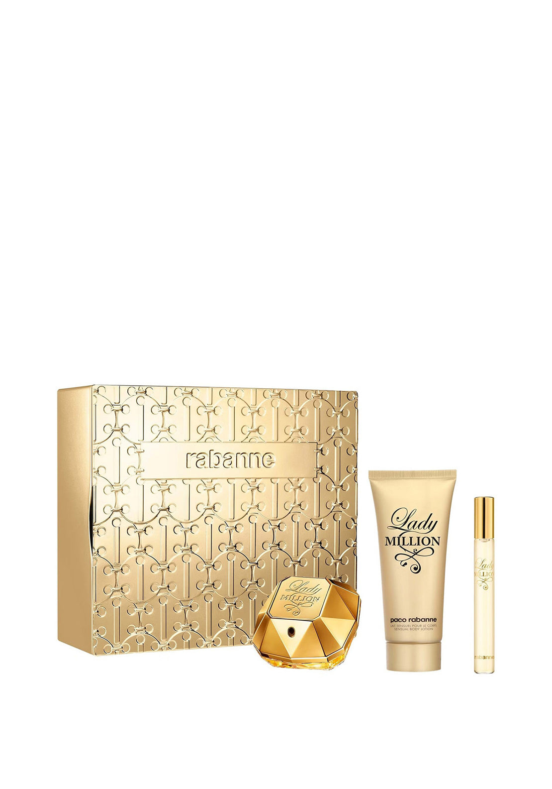 Paco Rabanne Lady Millions 50ml EDP Gift Set - McElhinneys