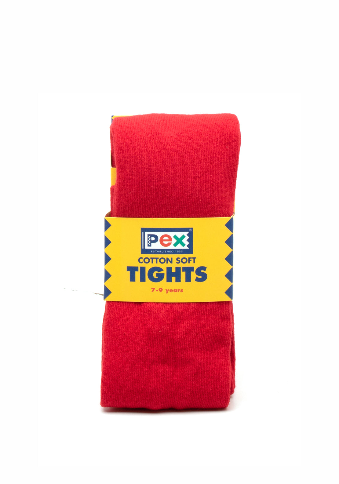 Pex Girls Cotton Soft Tights, Red - McElhinneys