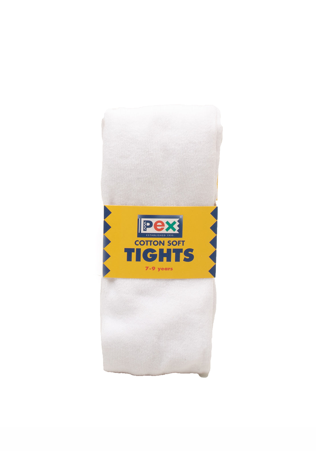 Pex Girls Cotton Soft Tights, White - McElhinneys