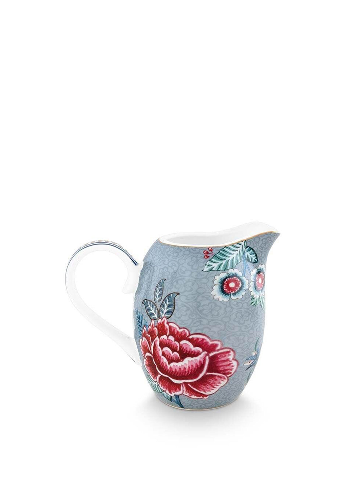 Pip Studio Flower Festival Small Jug, Blue - McElhinneys