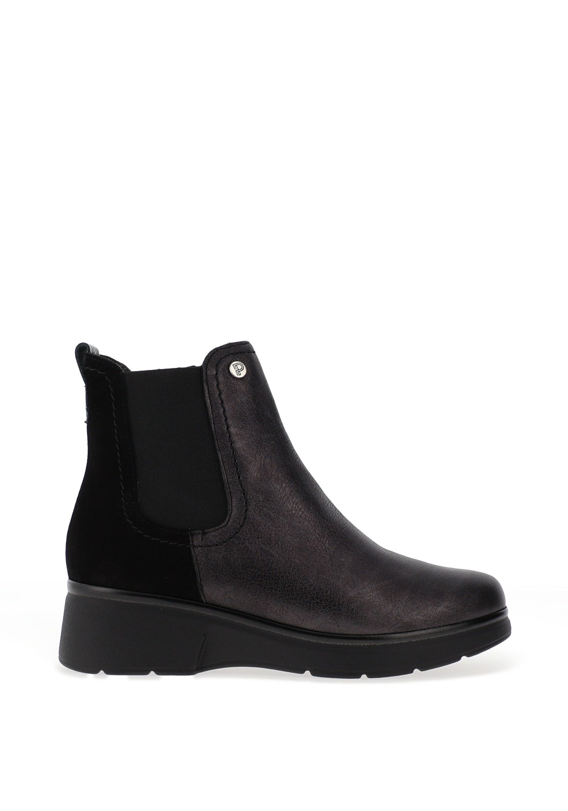 Pitillos Leather Chelsea Boots, Black - McElhinneys