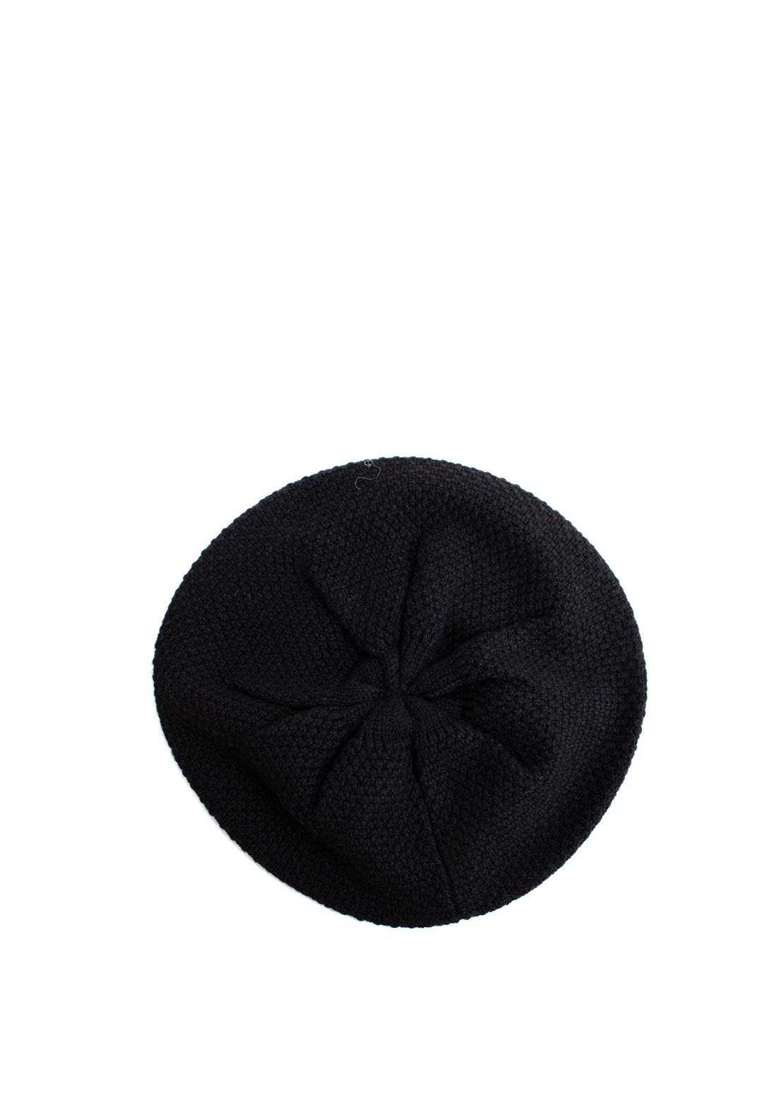 Ralph Lauren Core Knit Beret, Black - McElhinneys