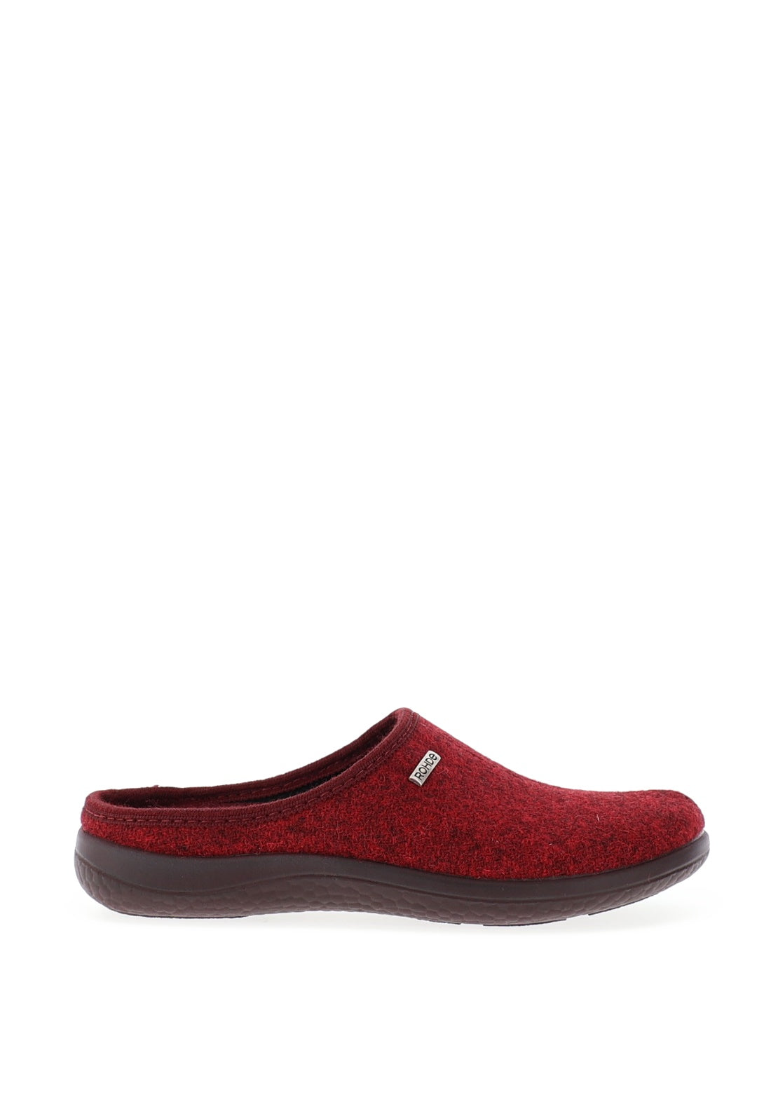 Rohde Womens Wool Slippers, Red - McElhinneys
