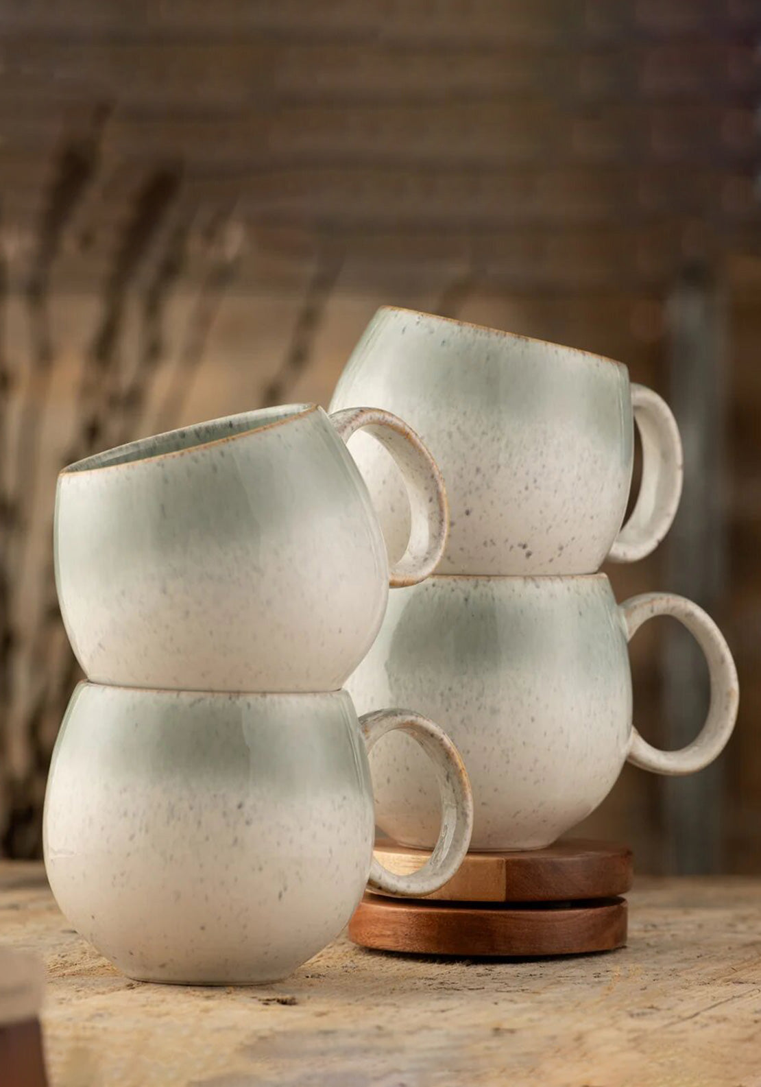 Belleek Living Tivoli Round Mug 4 Piece Set - McElhinneys