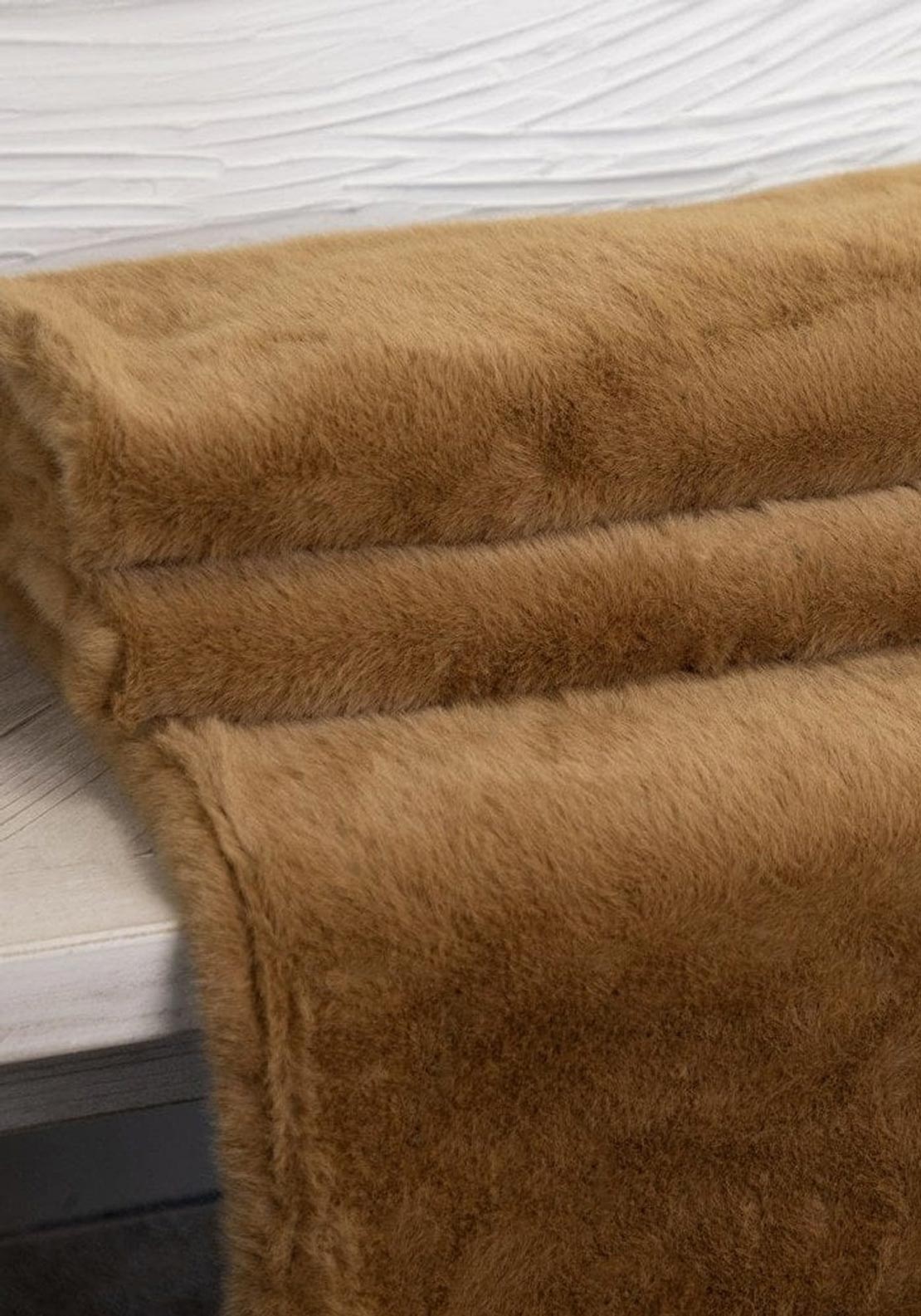 Scatter Box Ralph Fur Medium Throw, 130cm x 170cm, Cognac - McElhinneys
