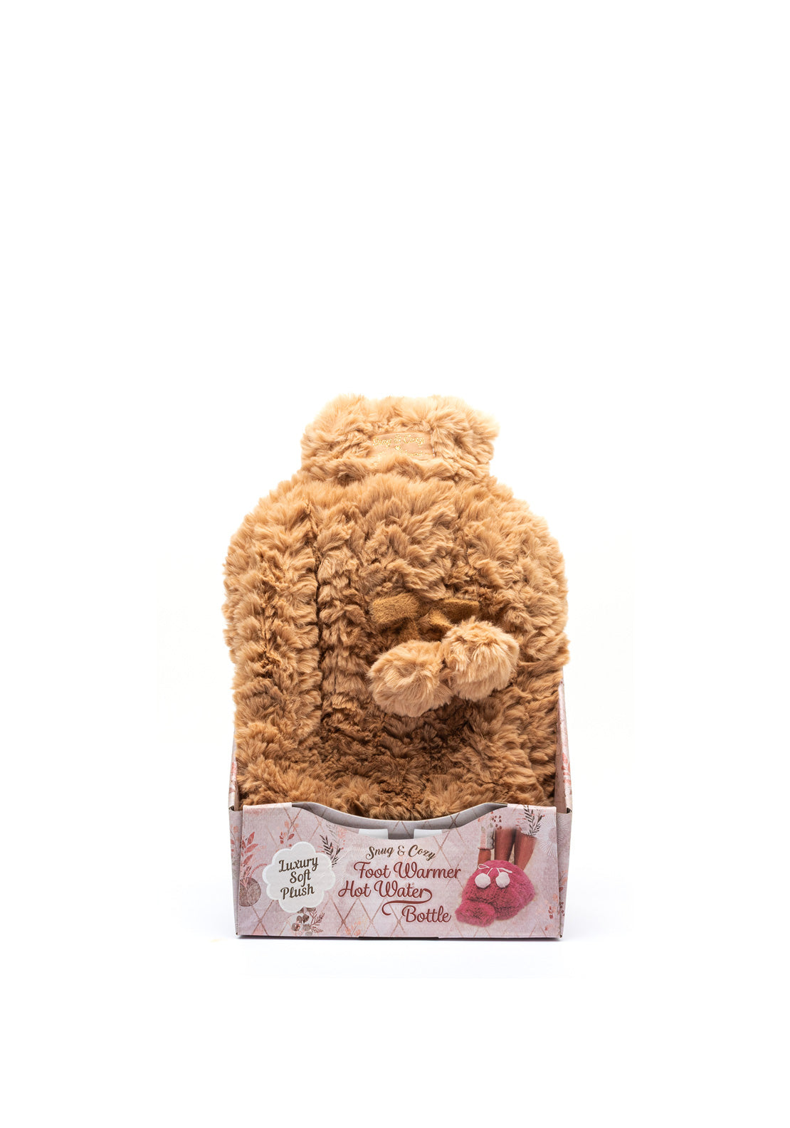Brandwell Snug & Cozy Foot Warmer Hot Water Bottle, Toffee - McElhinneys