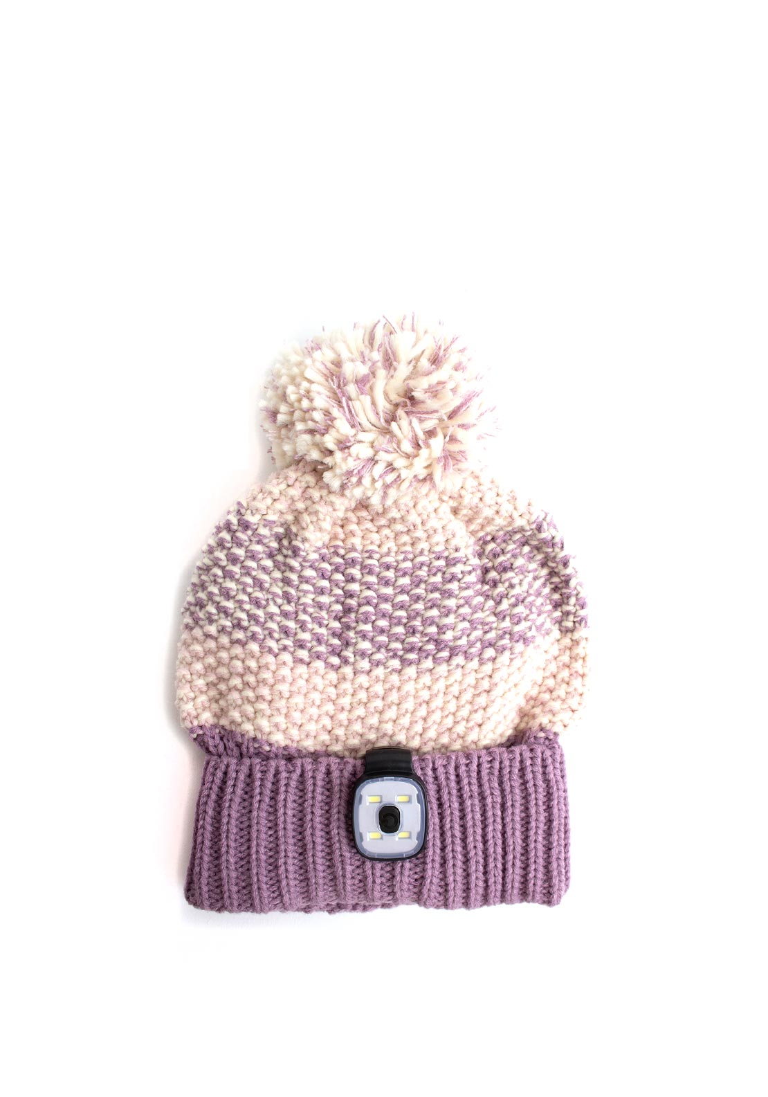 Brandwell Something Special Knit LED Hat, Purple - McElhinneys