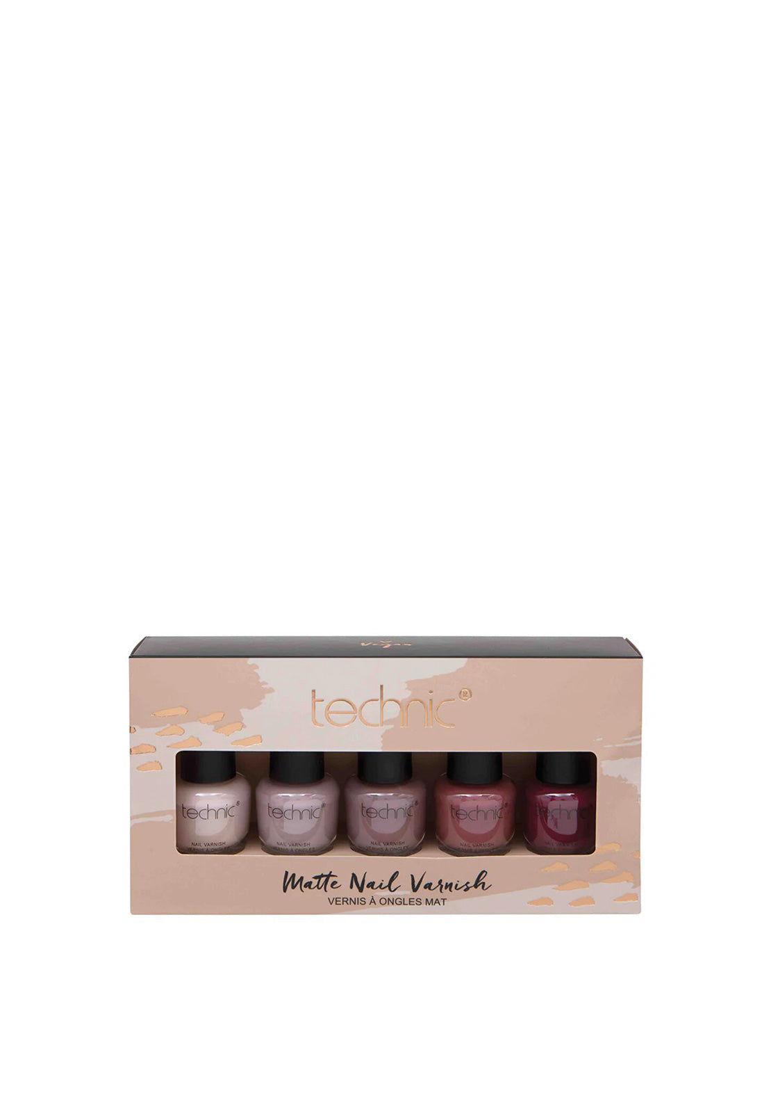 The Beauty Studio Technic Matte Nail Varnish Gift Set - McElhinneys