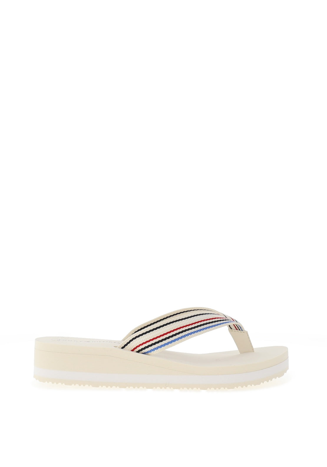 Tommy Hilfiger Womens Wedge Stripes Beach Flip Flop Sandals, Calico ...