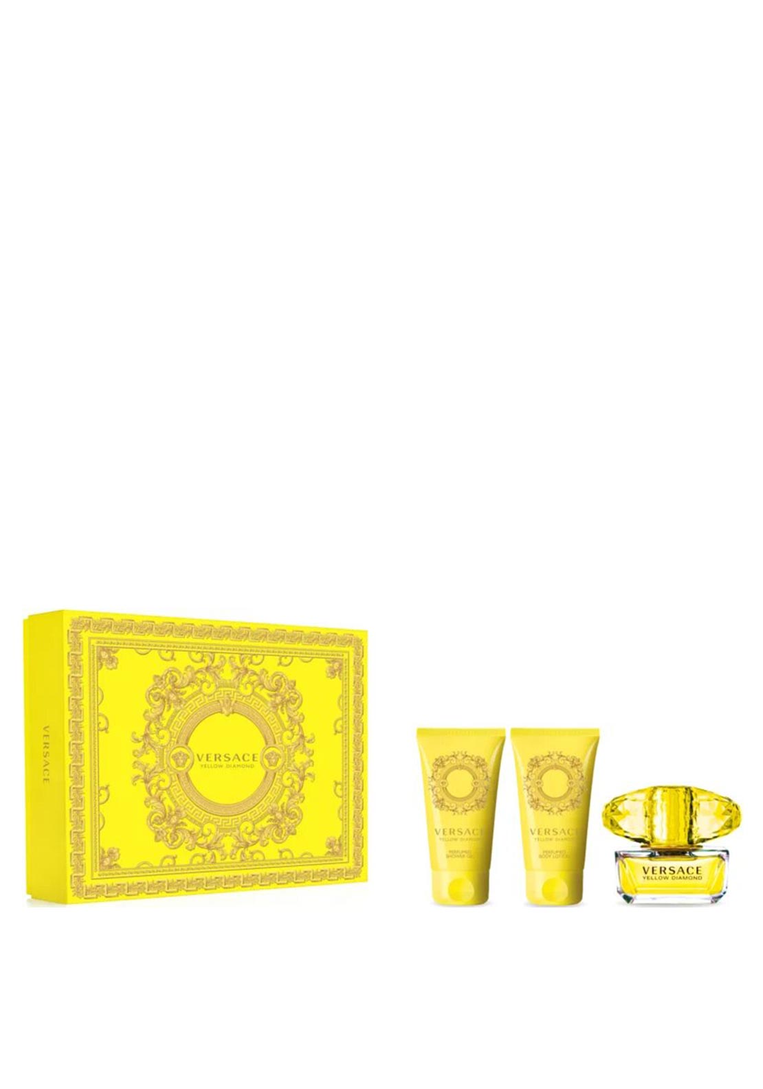 Versace Yellow Diamond Eau De Toilette Gift Set, 50ml - McElhinneys