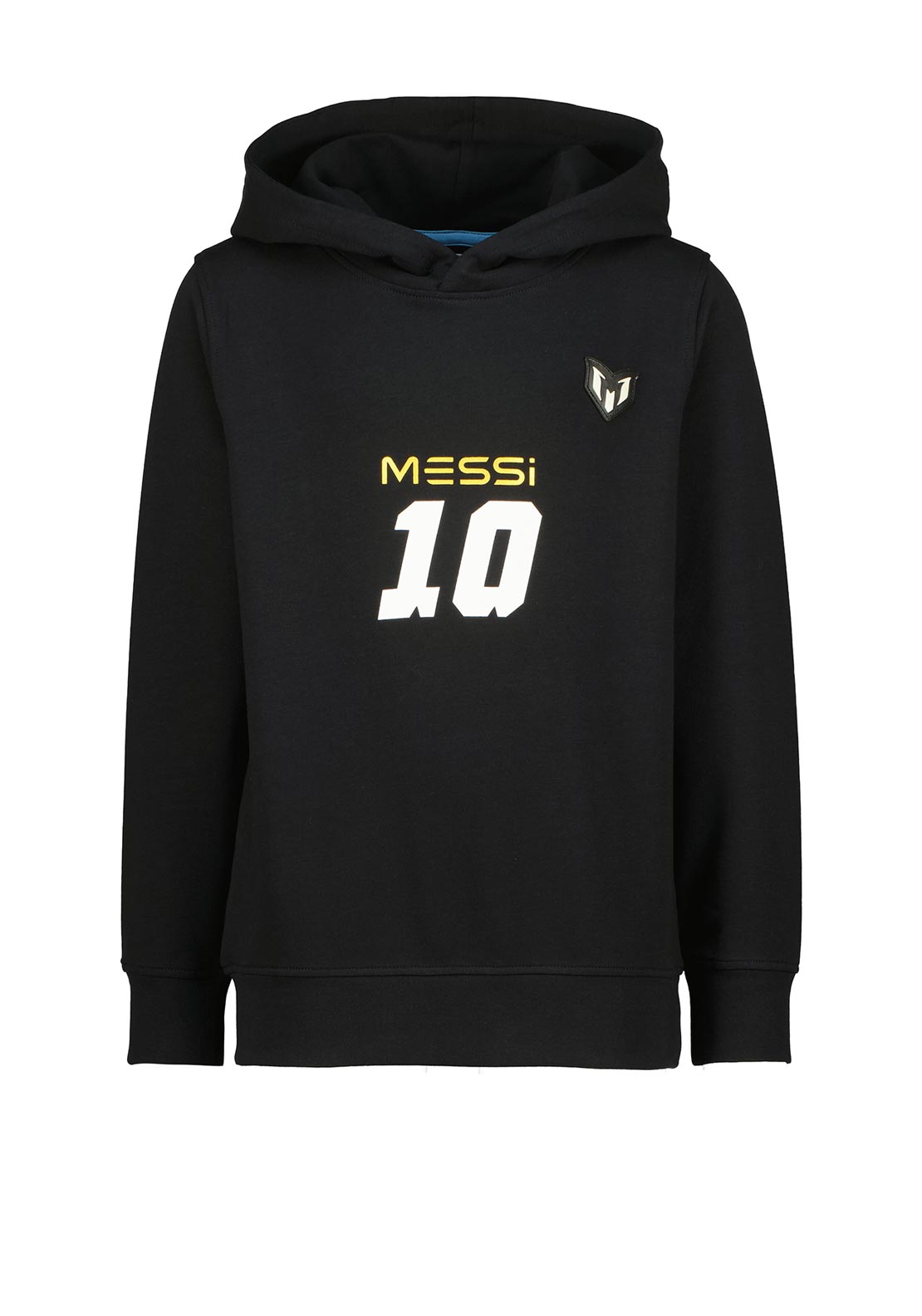 Vingino X Messi Long Sleeve Campeon Hoody, Deep Black - McElhinneys