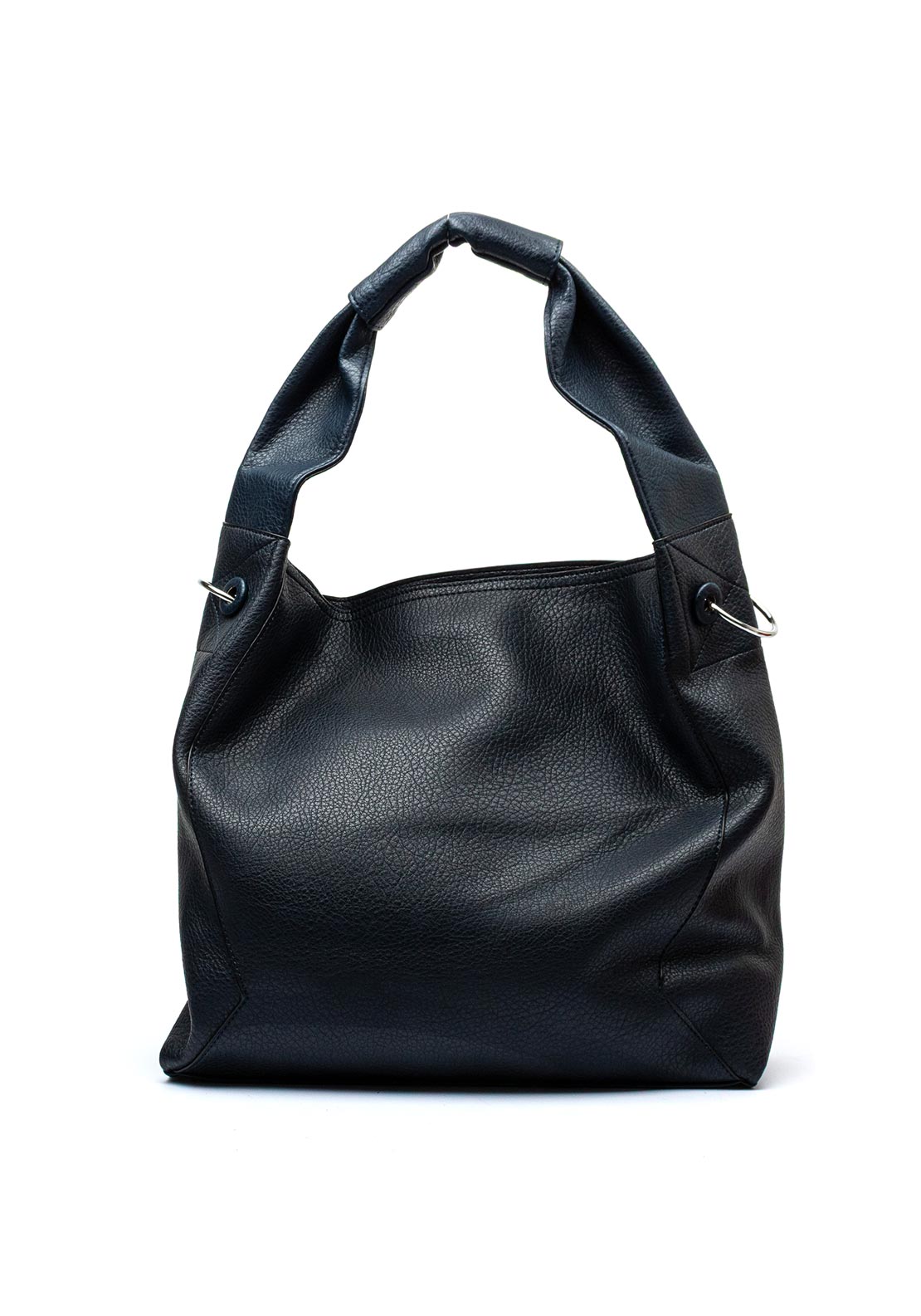 Zen Collection Large Hobo Shopper Bag, Navy - McElhinneys