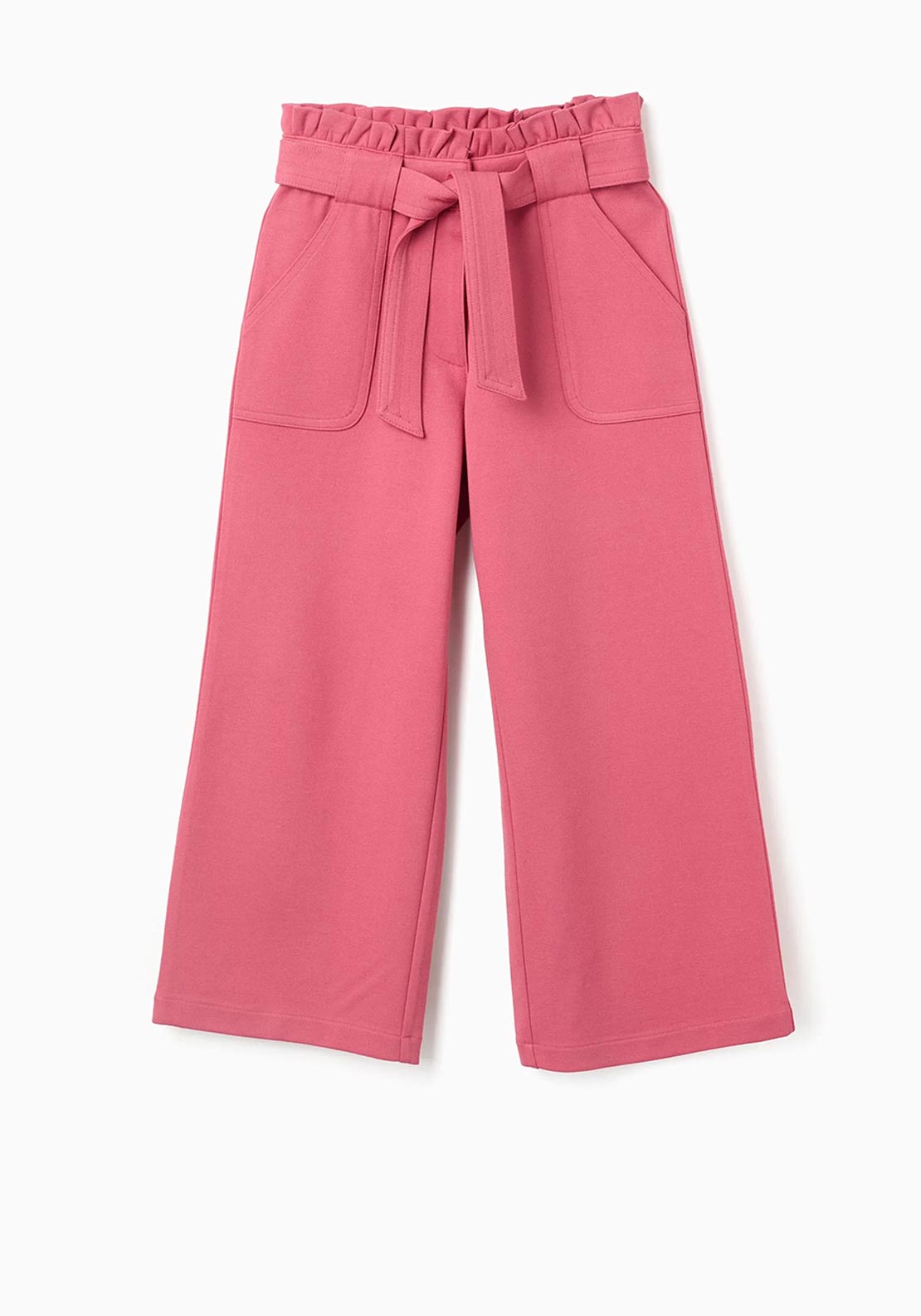 Zippy Girls Roma Wide Leg Trouser, Pink - McElhinneys
