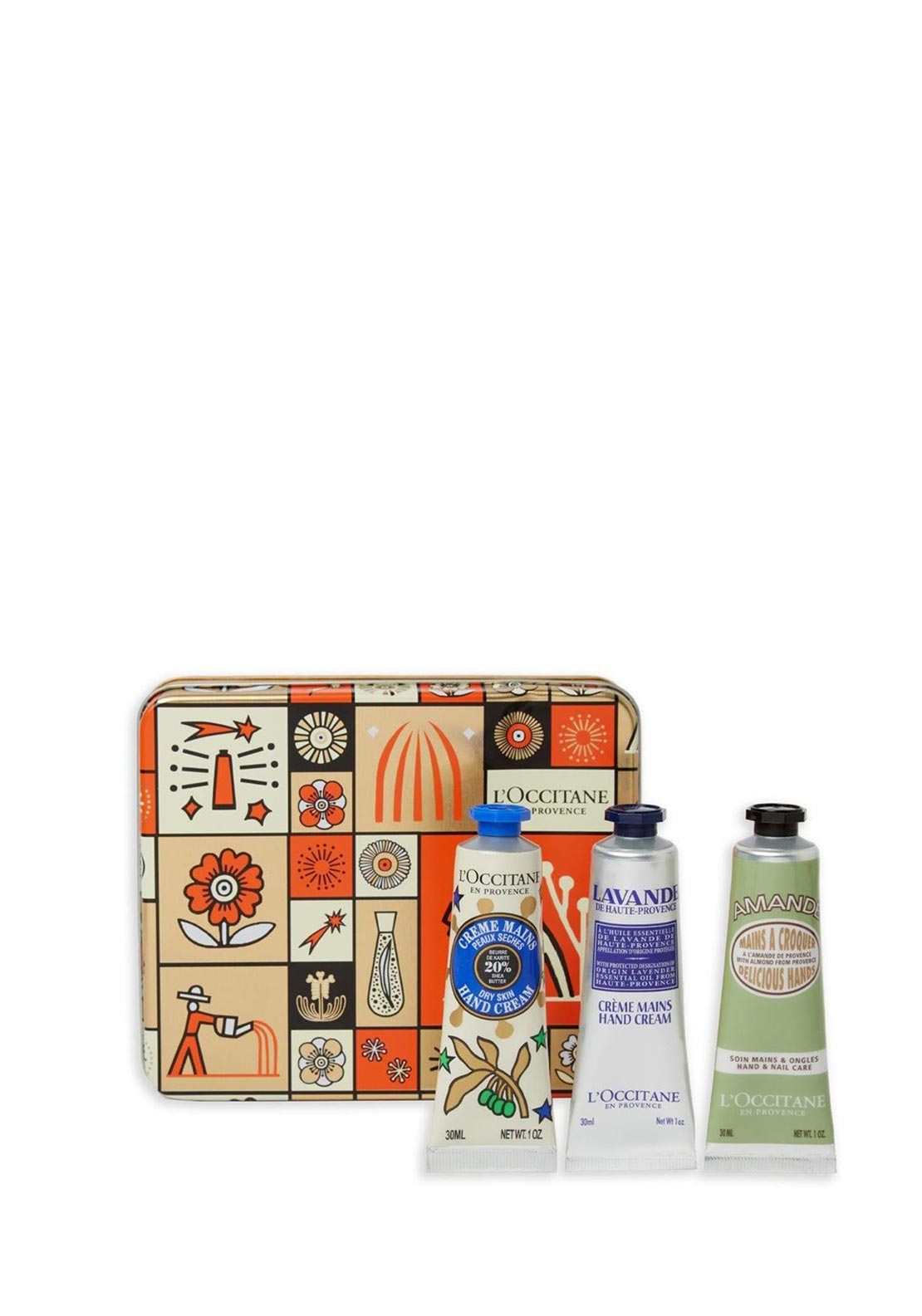 Loccitane Festive Hand Cream Collection Gift Set - McElhinneys