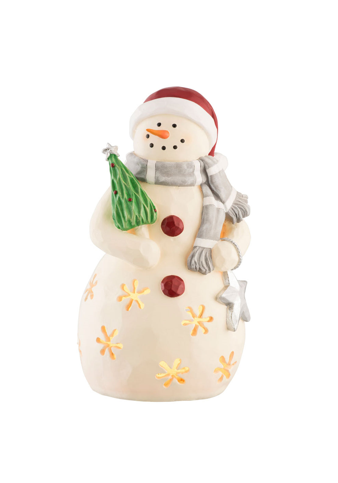 Aynsley Mrs Snow Woman Led Christmas Ornament - McElhinneys