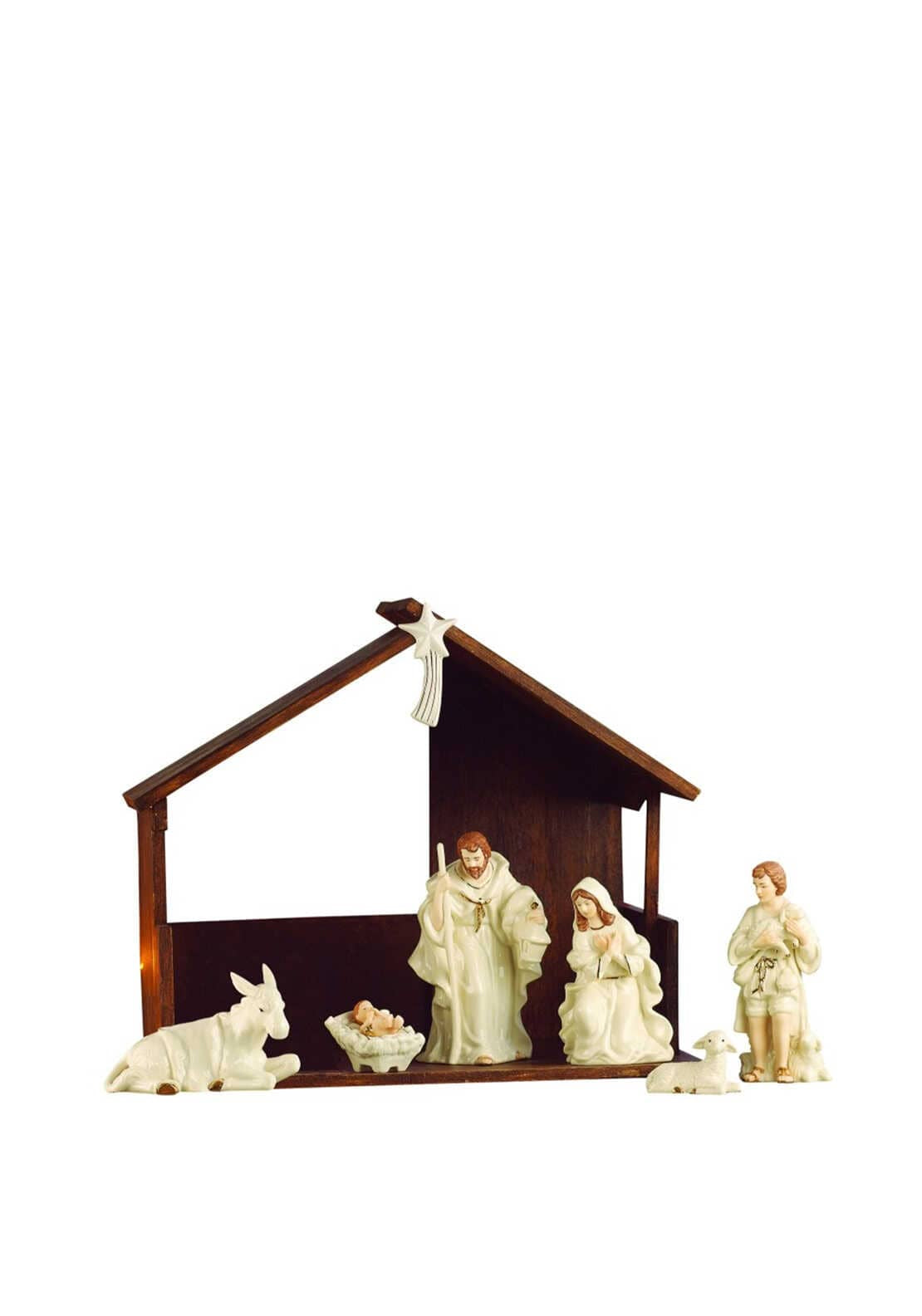 Belleek Living 9 Piece Nativity Set - McElhinneys