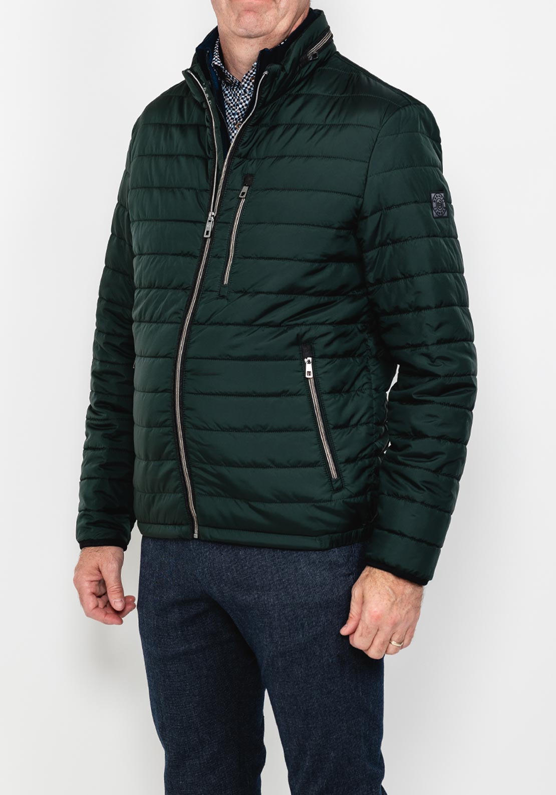 Bugatti Air Series Jacket, Dark Green - McElhinneys
